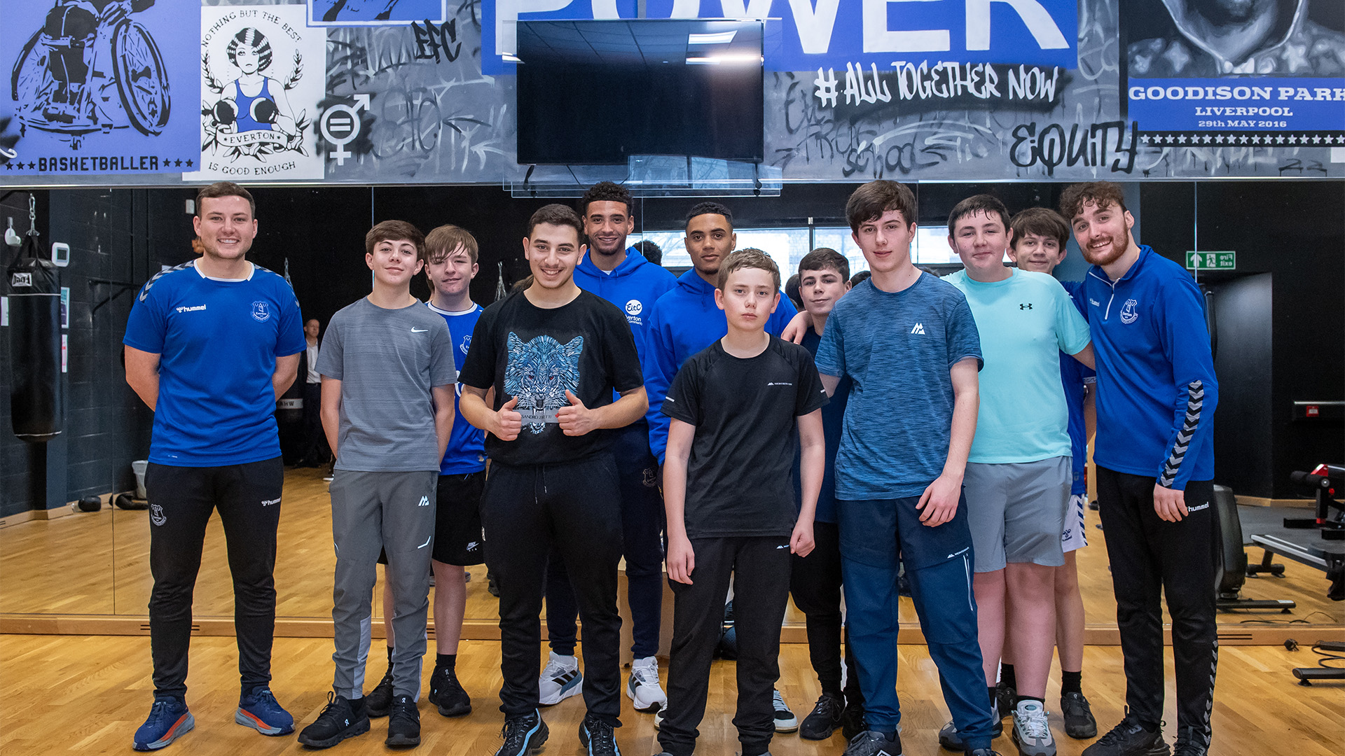 Everton in the Community - VIDEO: Godfrey And Dobbin Take In EitC's ...