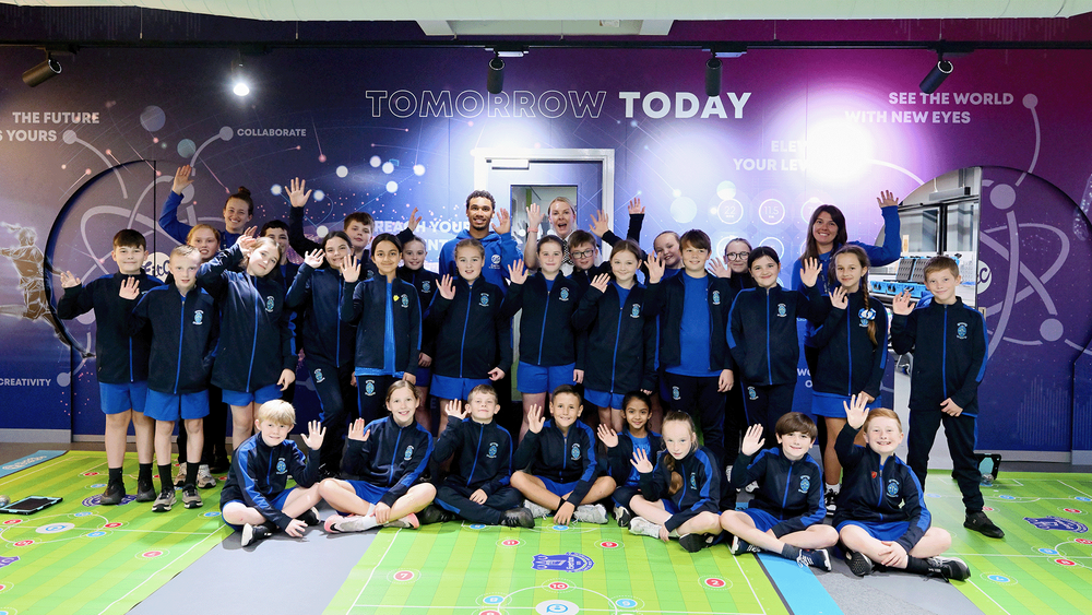 Everton in the Community - Everton Star Roman Dixon Joins Everton in ...