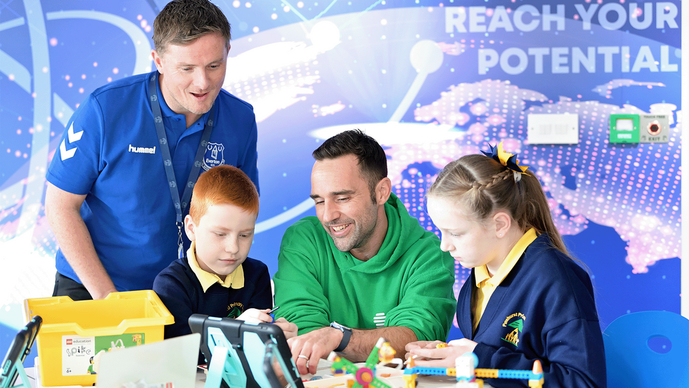Everton in the Community - Digital Skills Lab - One Year On